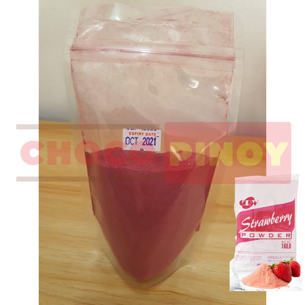 CRV Powdered Flavoring CRV Ube, Pandan, Strawberry, and Mango 100 Grams ...
