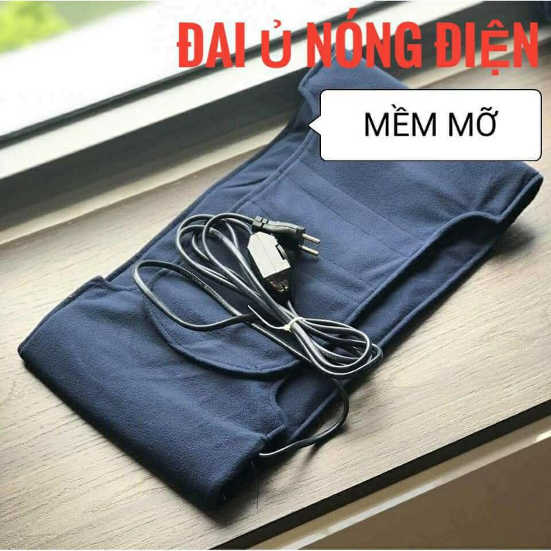 Electric heating wrap warms the abdomen, reduces back pain, reduces ...