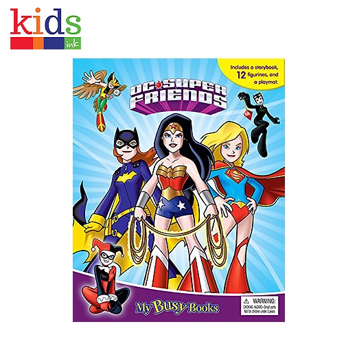 My Busy Book: DC Girls Super Friends Board Book for Kids - Kids Ink ...