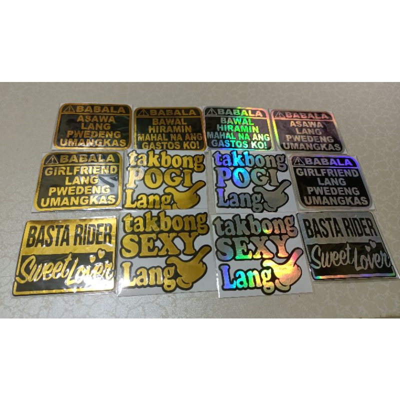 motor/car decals sticker part 2 | Shopee Philippines