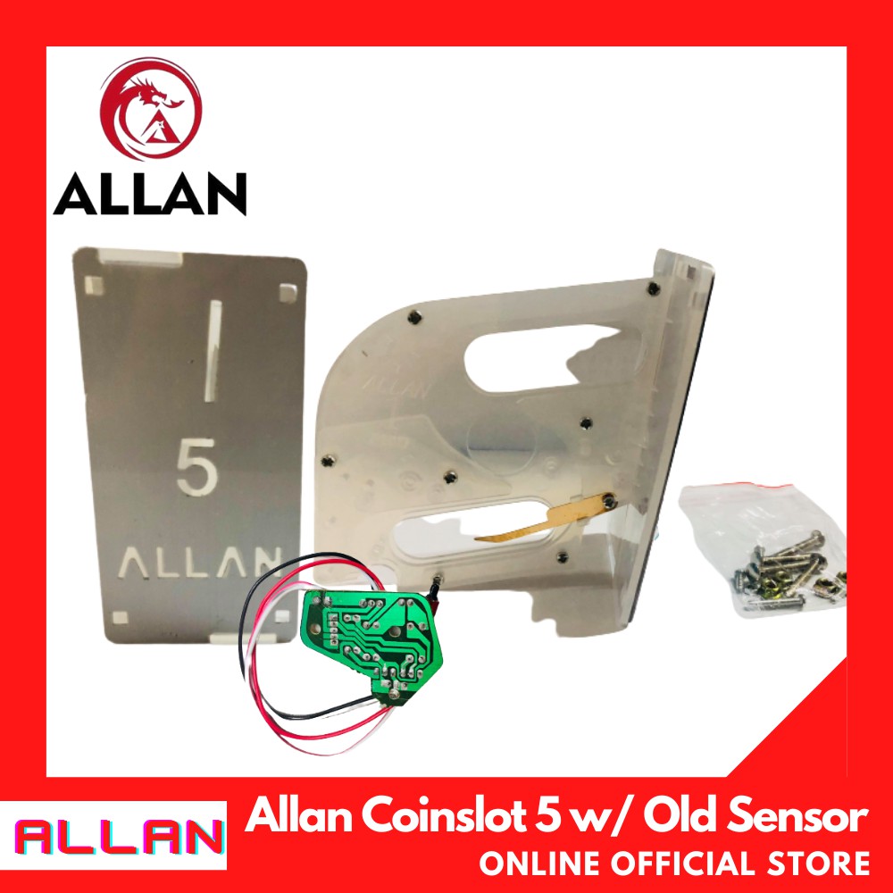 Allan Coinslot5 / Coinslot Lima/Pisonet / Pisowifi Vendo Machine ...