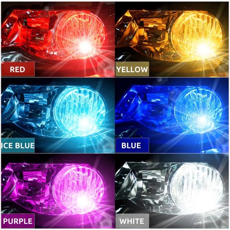 T10 LED Park Light Car Motorcycle (2Pcs) | Shopee Philippines