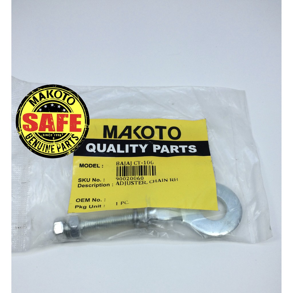 Kawasaki CT100 Chain adjuster pair (left and right) | Shopee Philippines