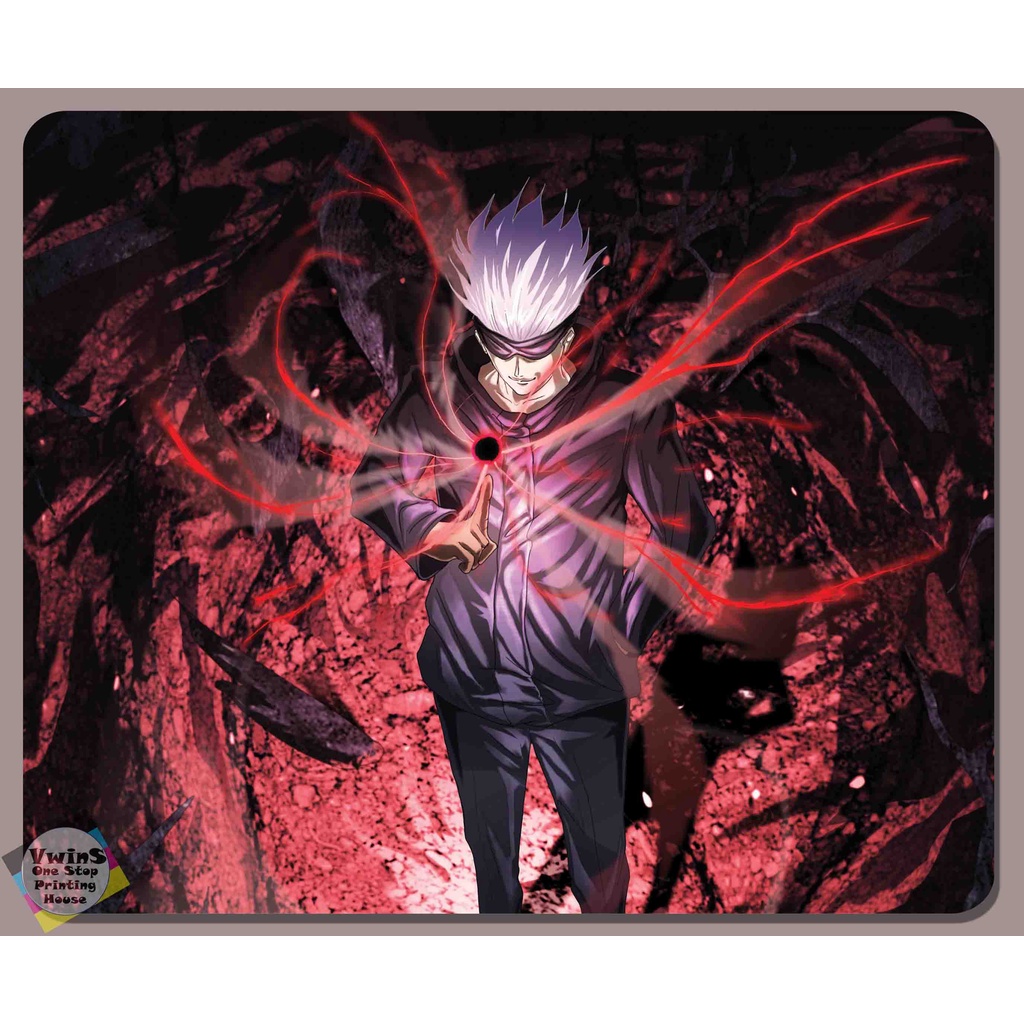 Jujutsu Kaisen Design Mouse pad Part 1 of 2 Satoru Gojo, Masamichi Yaga ...