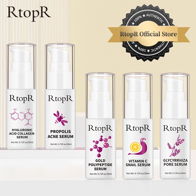 RtopR FDA Vitamin C Whitening Essence Whitening Collagen Shrink Pores ...