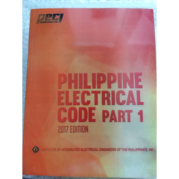 Philippine Electrical Code part 1 | Shopee Philippines