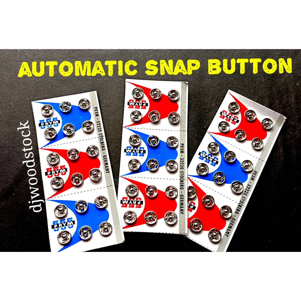 AUTOMATIC SNAP BUTTON FOR BLOUSE, DRESSES, SHIRT etc | Shopee Philippines