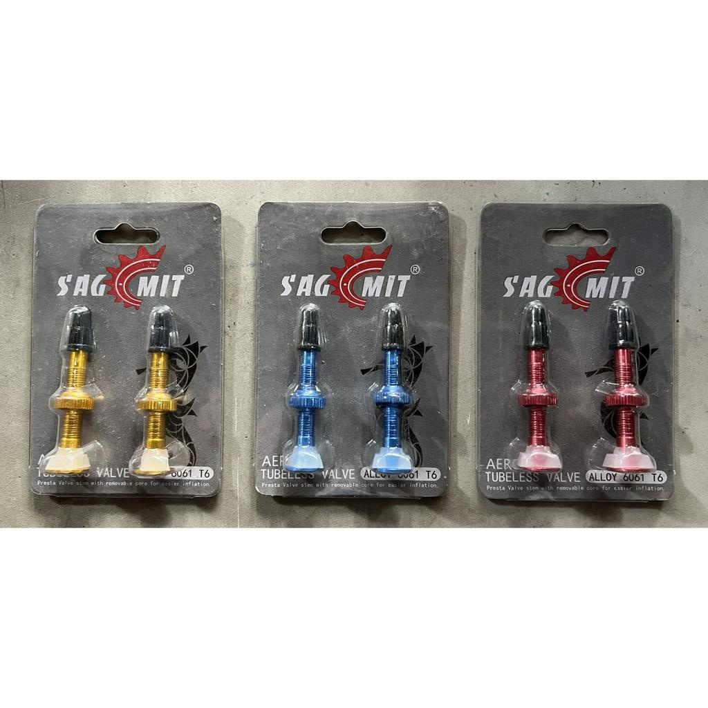 SAGMIT TUBELESS VALVE 40mm | Shopee Philippines