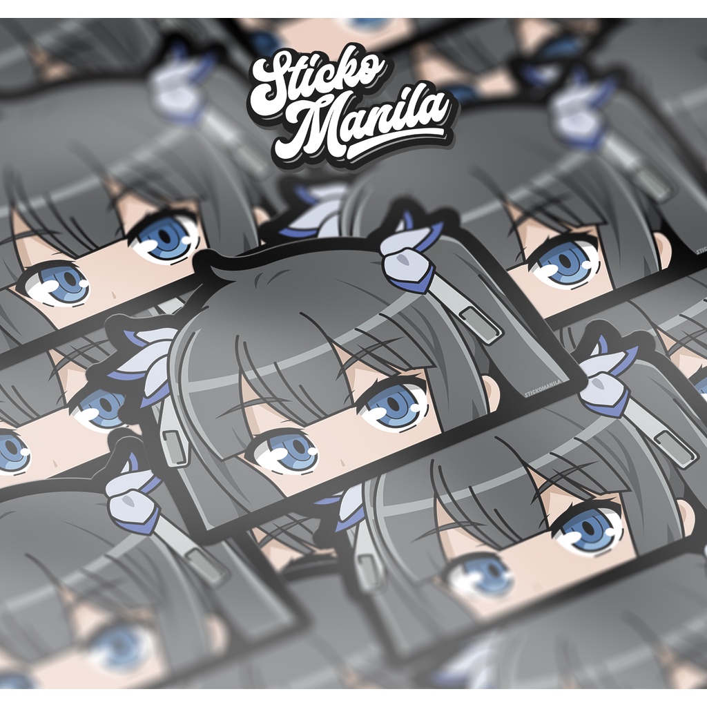 Sticko Manila : DanMachi - Hestia (Peeker) | Shopee Philippines