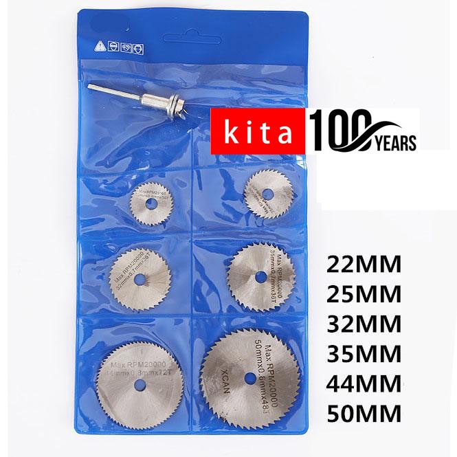 7Pcs/Set High Speed Steel Cutting Blade Set Mini Wood Saw Blade ...