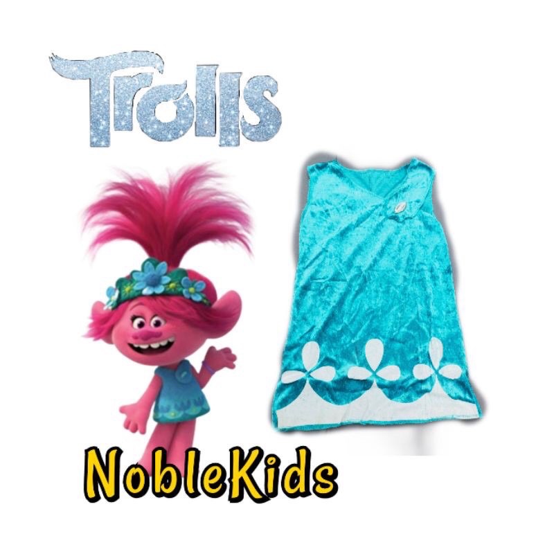 Trolls Dress Costume For Kids | Shopee Philippines