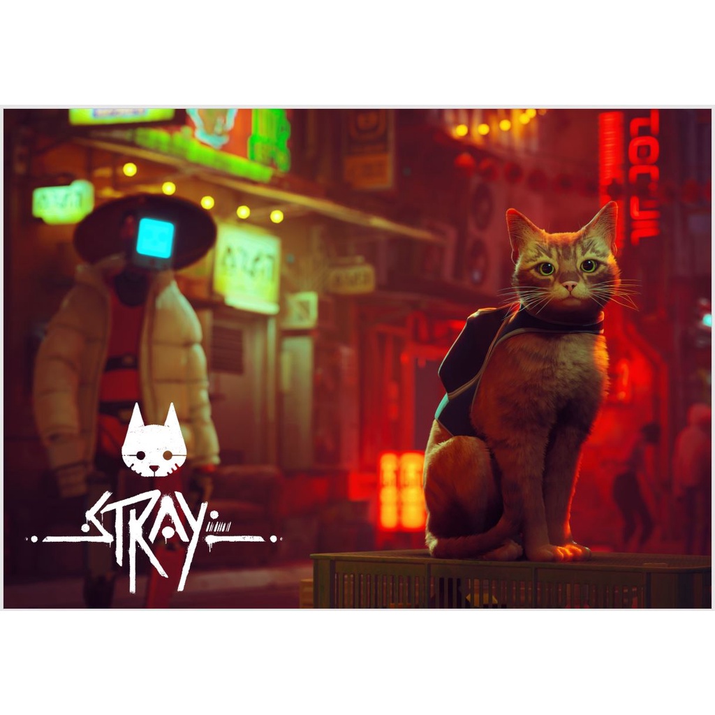 Stray Posters | Laminated Posters | PS4 PS5 Posters | VideoGame Posters ...