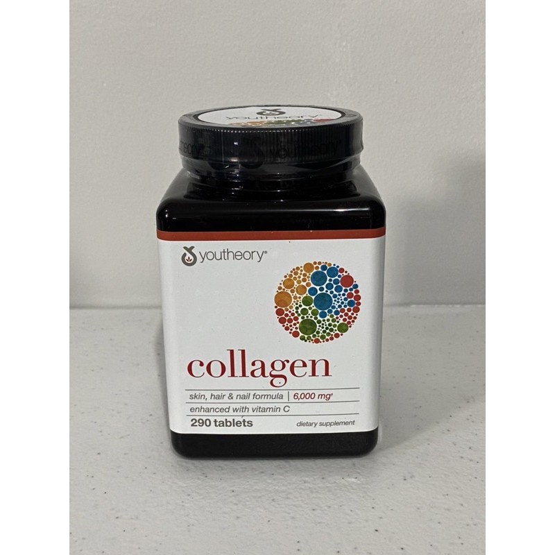 Youtheory, Collagen, 6,000 mg, 120, 160 & 290 Tablets | Shopee Philippines