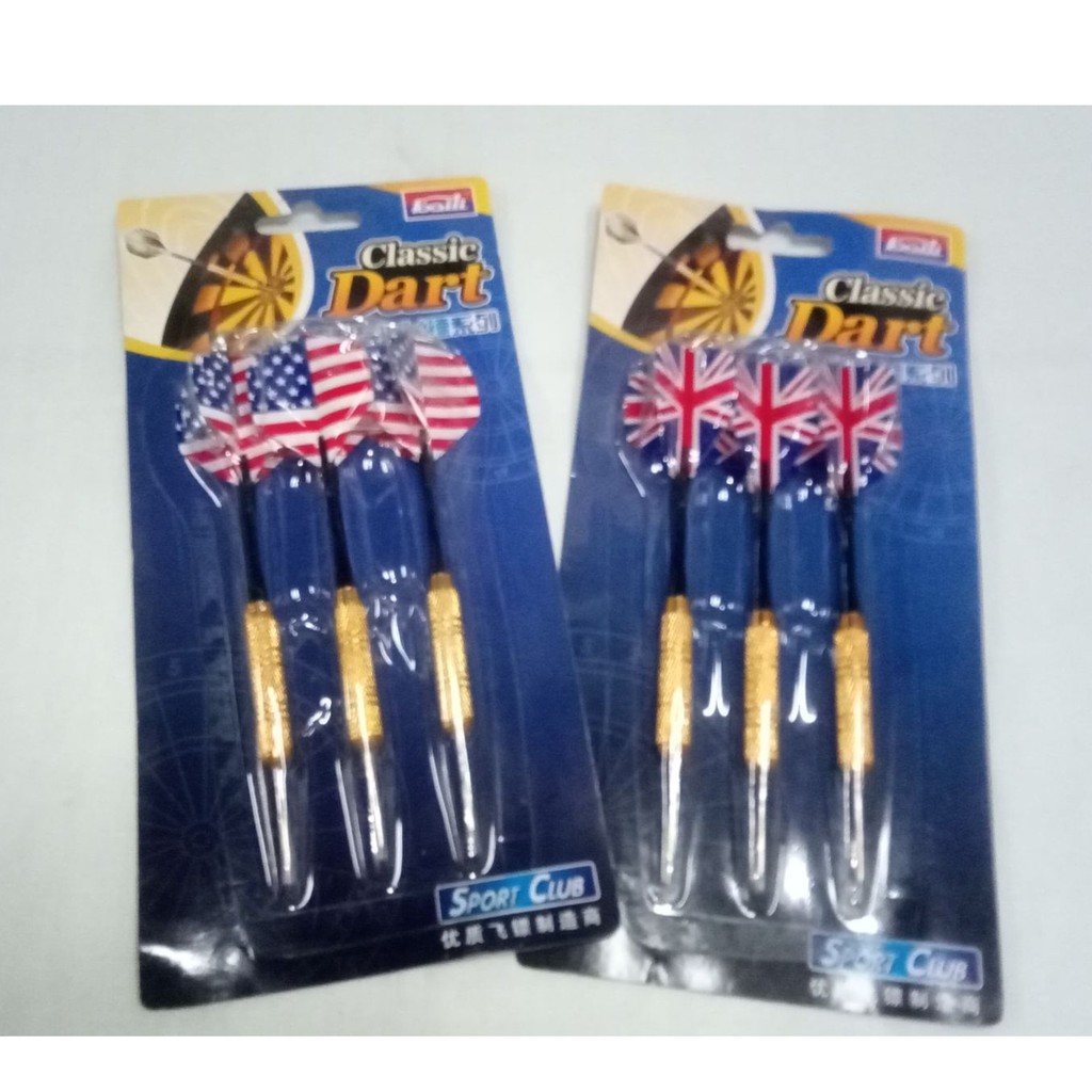 `set Classic Dart Pin Sports Club for Dart Board | Shopee Philippines