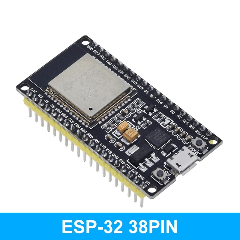 ESP-32S ESP-WROOM-32 ESP32 ESP-32 Bluetooth and WIFI Dual Core CPU with Low Power Consumption ...