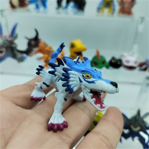 BANDAI Digimon Figure Agumon Greymon V-mon Betamon Koromon Omegamon ...