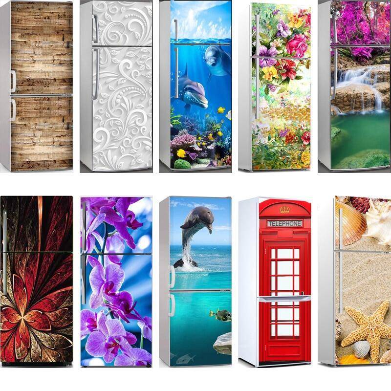 Custom 3D Fruit Vegetables Self Adhesive Dishwasher Refrigerator Freeze ...