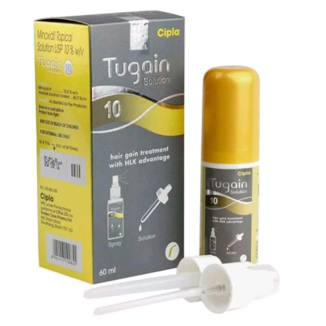 Tugain 10% Liquid Solution Minoxidil Hair Loss for Men 60ml | Shopee ...