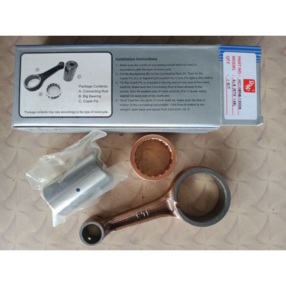 CONNECTING ROD KIT STX 125 (4LS) | Shopee Philippines