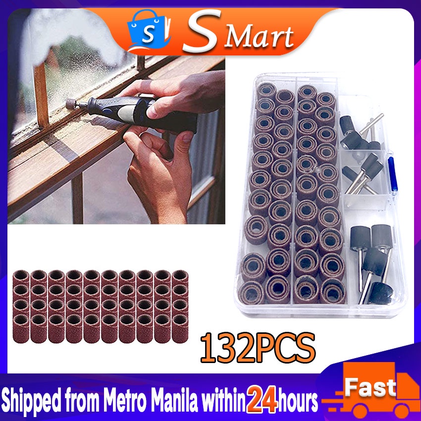 【Soyamart】Sander Belt Kit Sanding Drum Sand Band Sander Belts Mandrel ...