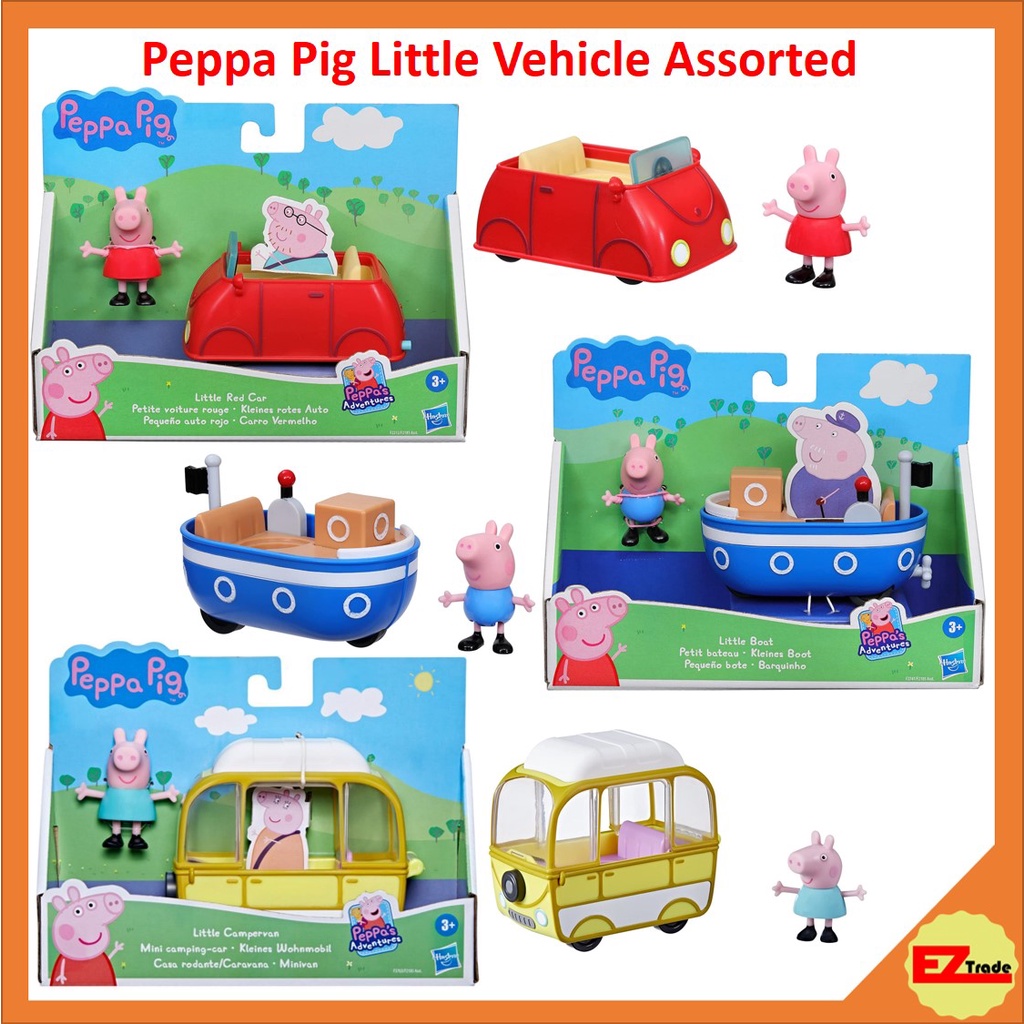 Hasbro Peppa Pig Peppa’s Adventures Little Vehicles, Little Red Car ...