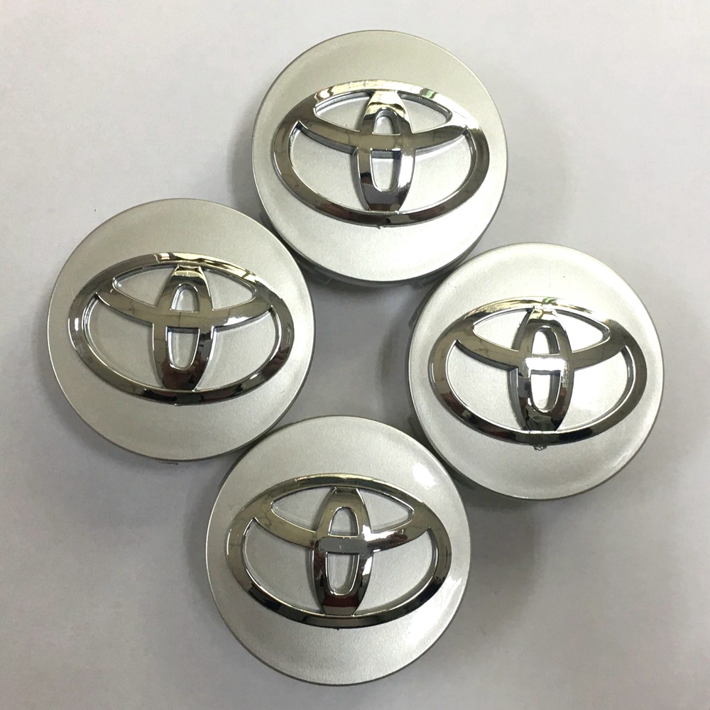 Toyota 4pcs Center Caps 62mm for Camry Sienna Highlander Prius Avanza ...