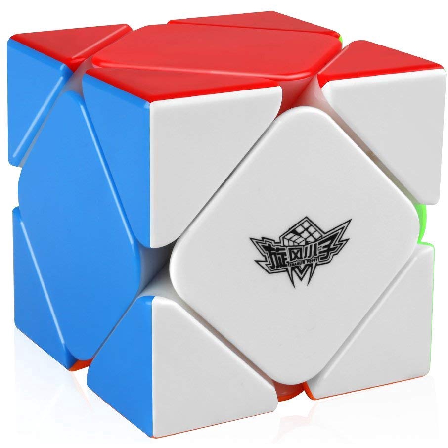 Cyclone Boys Stickerless Skew Cube Magnetic Speed Puzzle Irregular ...