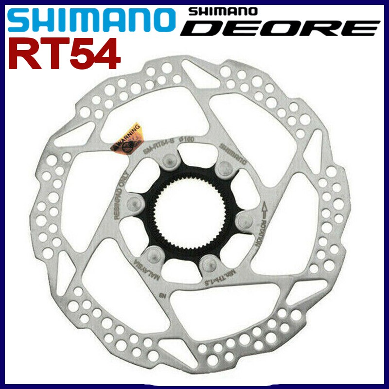 Shimano Deore SM RT54 Disc Brake Rotor 160MM 180MM Centerlock Mountain ...