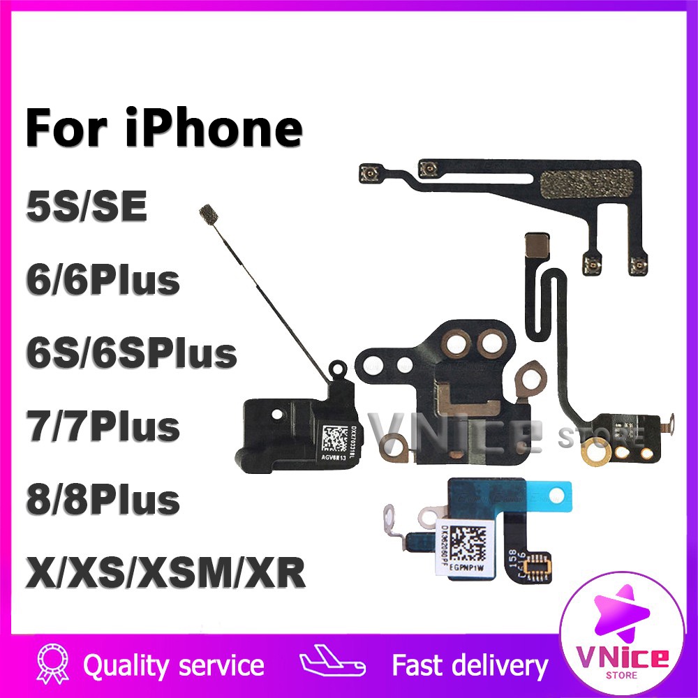 WiFi Antenna GPS Signal cover Compatible For iPhone 5s 6 6s 7 8 PLUS ...