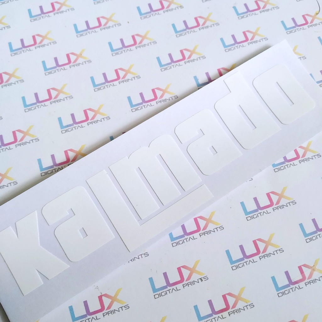 kalmado 001 Die-Cut Vinyl Sticker/Decal/car/motor/laptop/mugs/tumblers ...