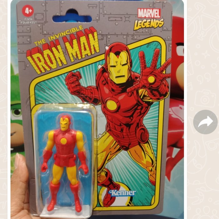Iron Man The Invincible Avengers Marvel Legends Kenner Hasbro AIS2126 ...