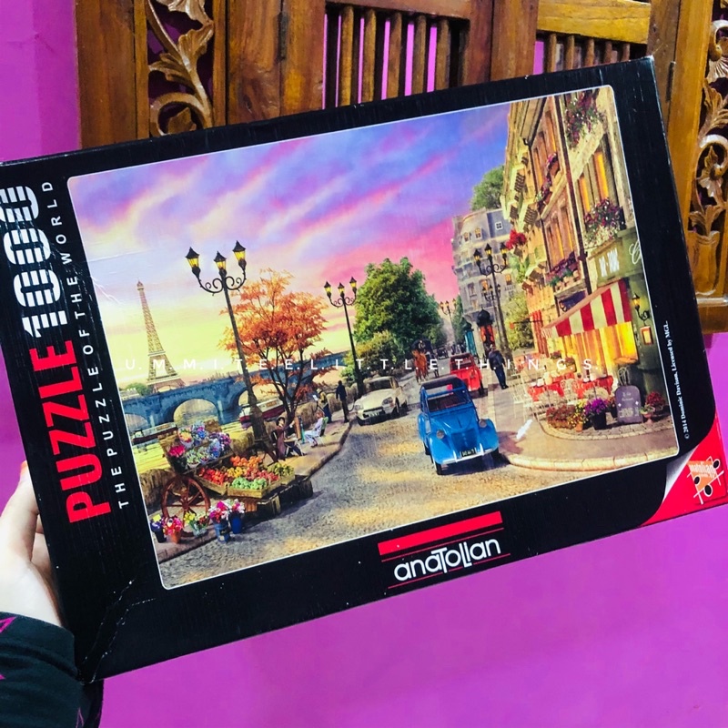 Paris Sunset Puzzle (Preloved) | Shopee Philippines