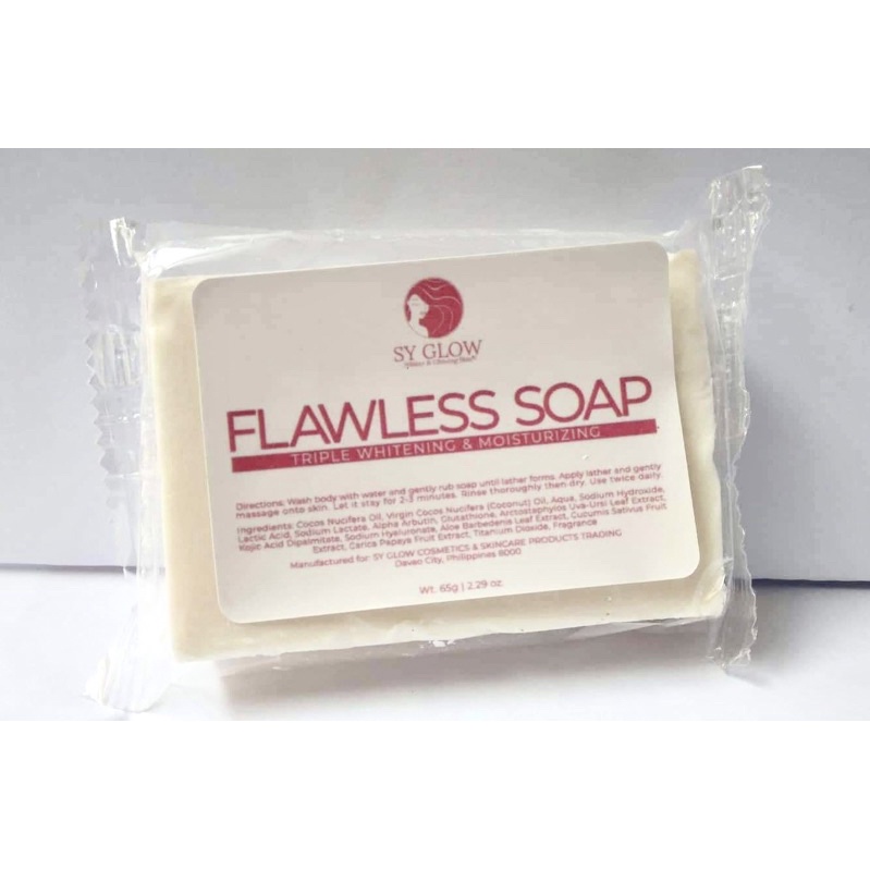 FLAWLESS SOAP by SY GLOW | Shopee Philippines