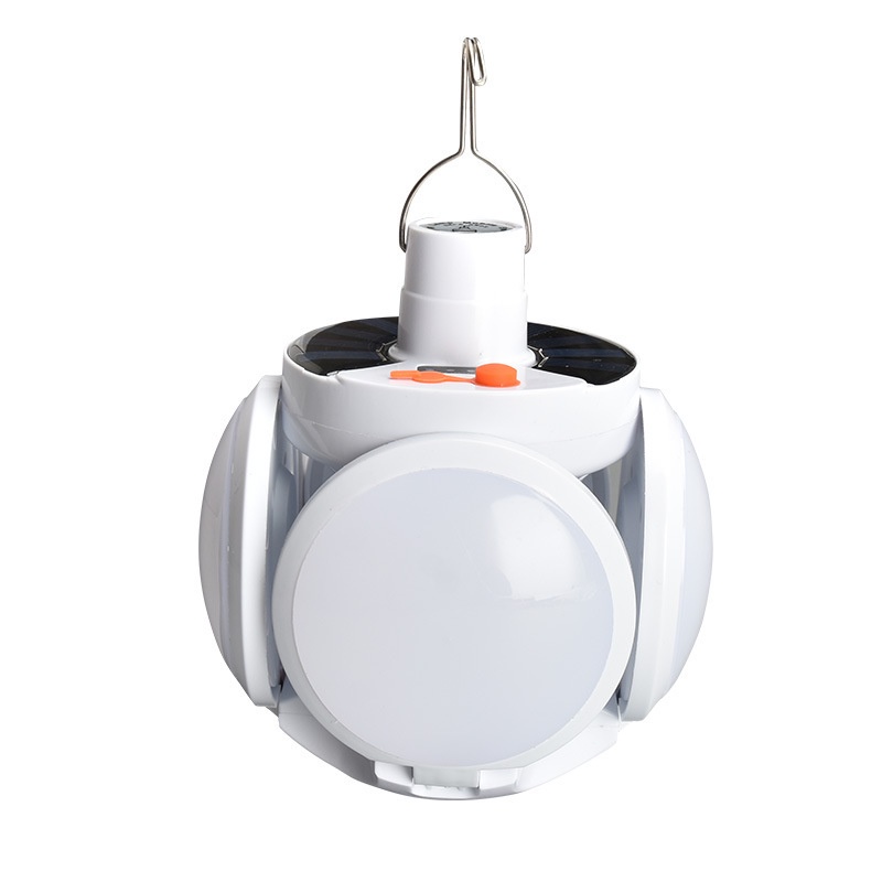 Solar folding bulb lamp tent camping camping lamp emergency lighting ...