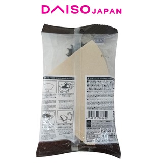 Daiso Unbleached Coffee Filters (2-4 cups) | Shopee Philippines