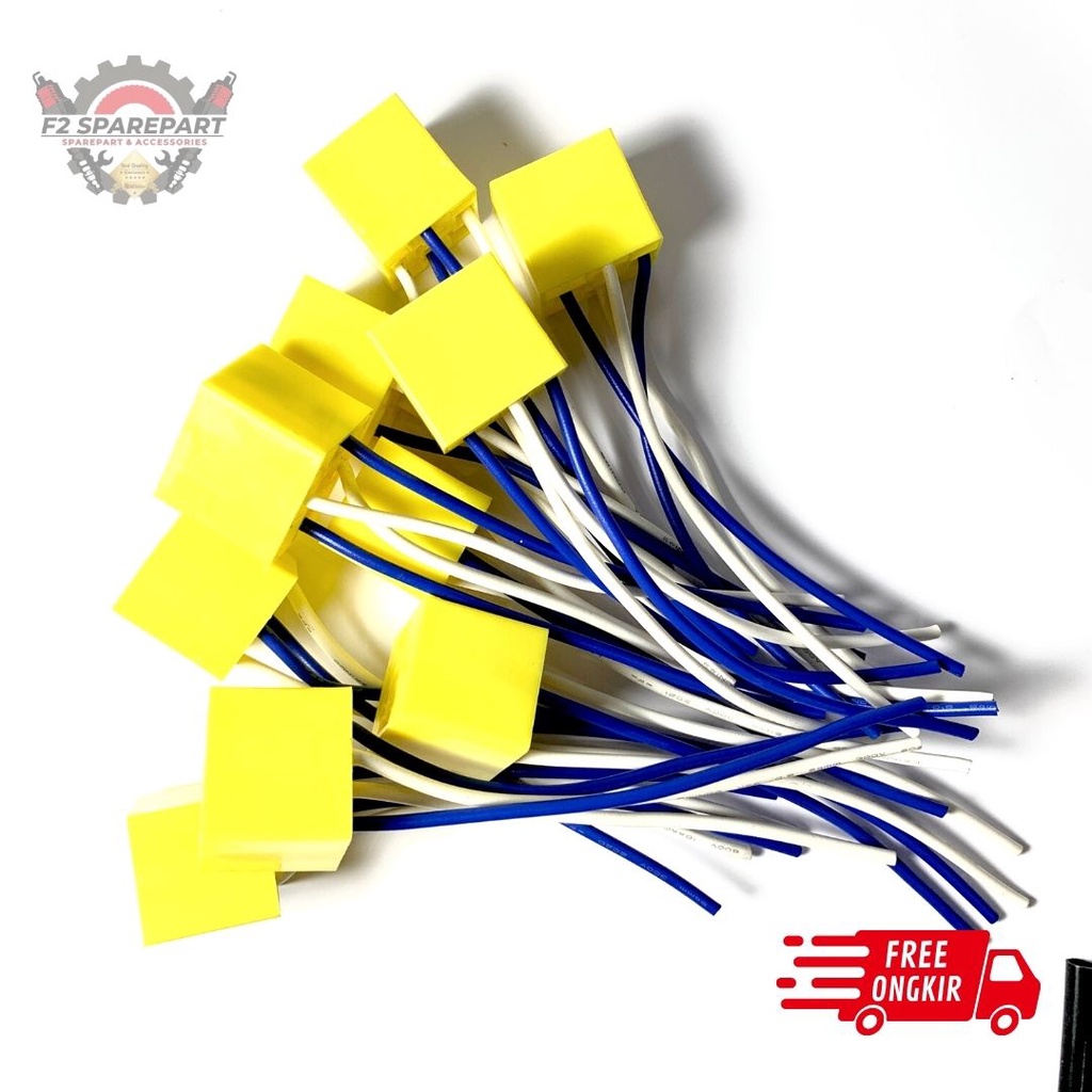 All Motorcycle Car 4-PIN Horn RELAY Cable Socket | Motorcycle RELAY ...