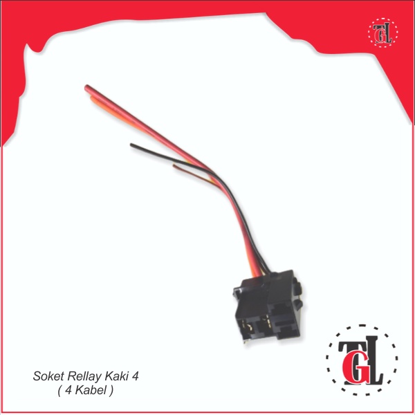 4 Leg Relay Socket (4 Cables) | Shopee Philippines