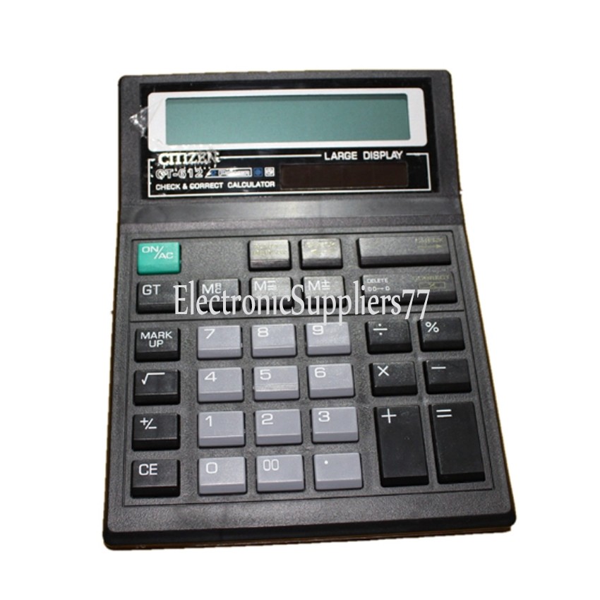 CT-612 Two Way Power Calculator (Black) | Shopee Philippines