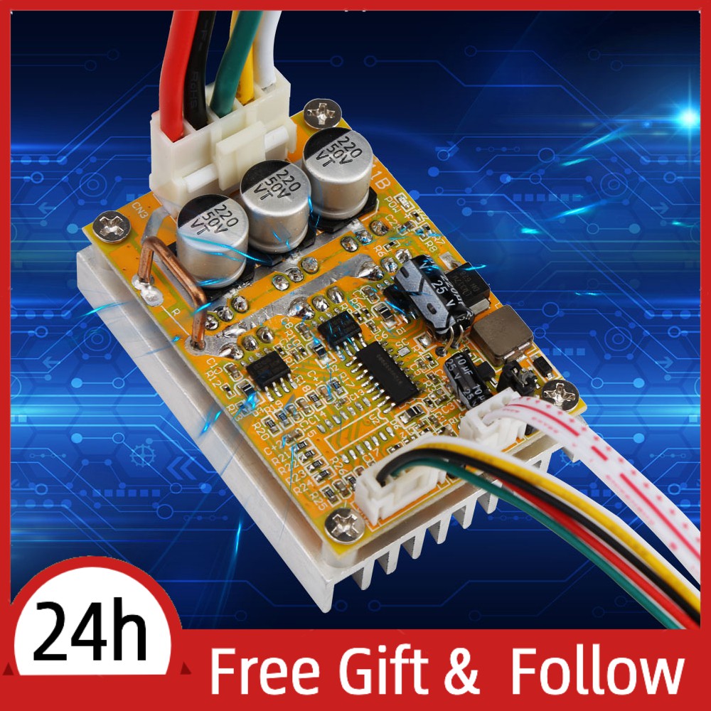 [Ready Stock] 350W DC Brushless Motor Controller BLDC PWM Driver Board ...