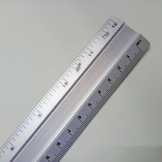 Aluminum /Metal Ruler 12” High Quality | Shopee Philippines