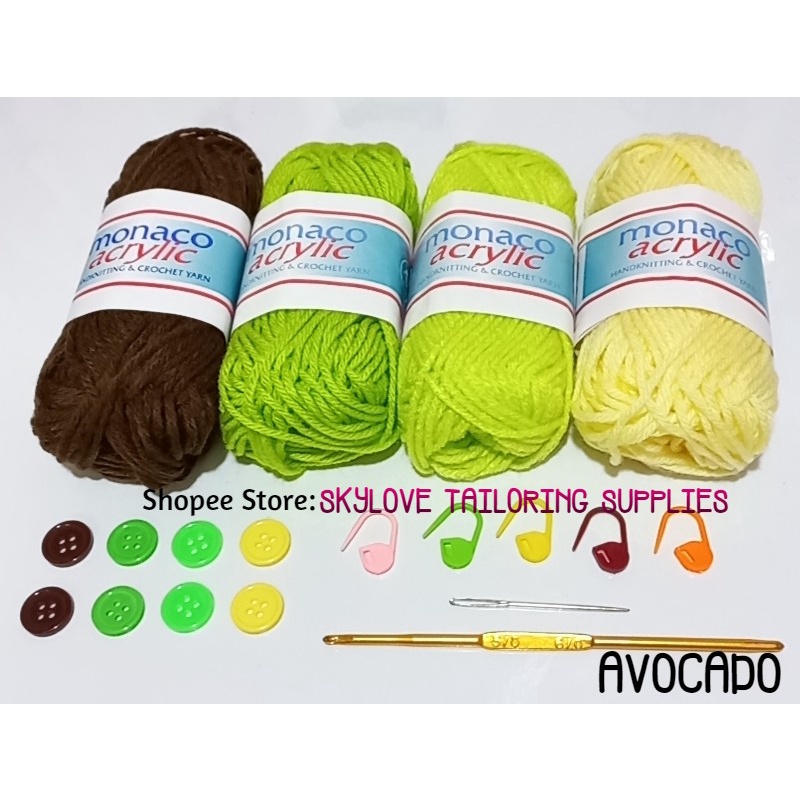 Crochet Set | Crochet Beginner's Set | Starter Kit for Beginners | 4ply ...