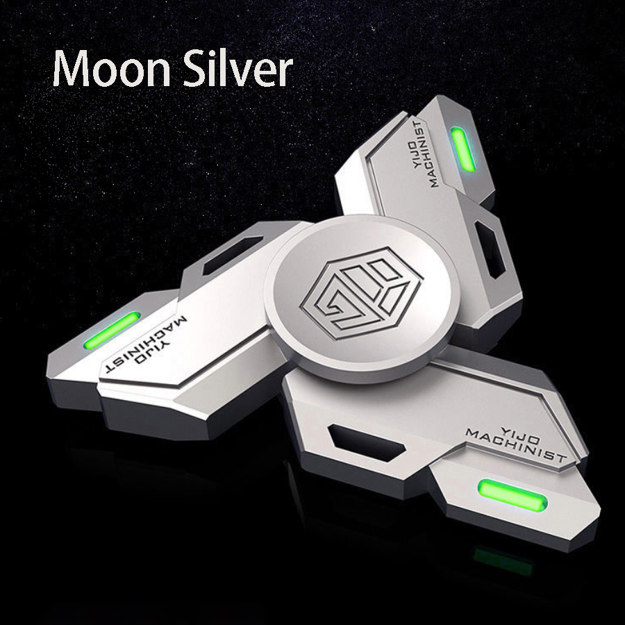 Fidget Spinner Full Mental Hand Figets Toy with Luminous LightSports ...