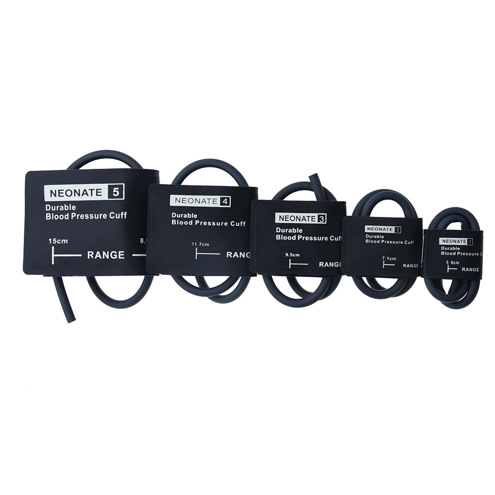 Universal NIBP Cuff Single Tube Neonate Use Reusable Replacement Blood ...