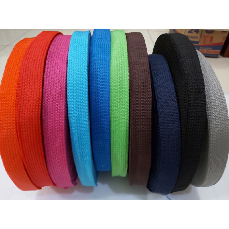 Lotto Webbing Rope Size 2.5 Cm Sold Per Meter | Shopee Philippines