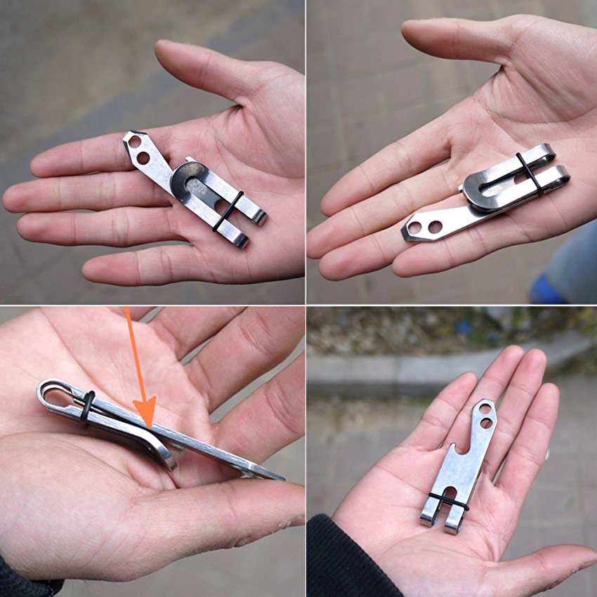 Multi Tool Money Clip Bottle Multipupose Gear multitool Opener ...