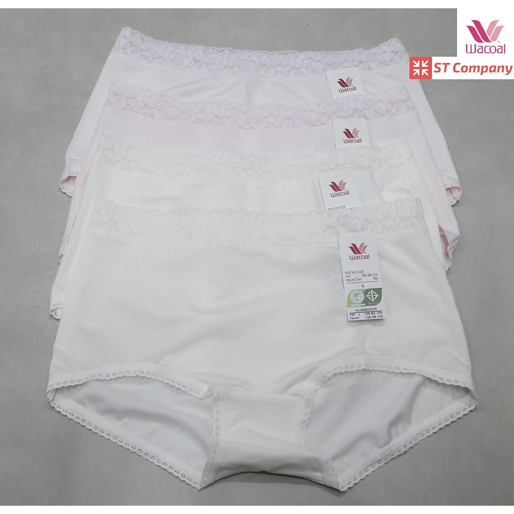 Wacoal Boyleg Panty (Boyleg) Cream (CR) 1 Piece Lace Edge Tighten The ...