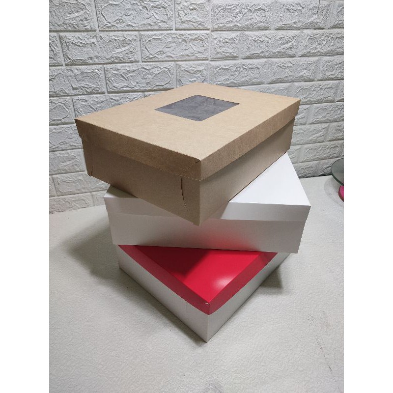 rectangular cake box 12x16 (5pcs) | Shopee Philippines