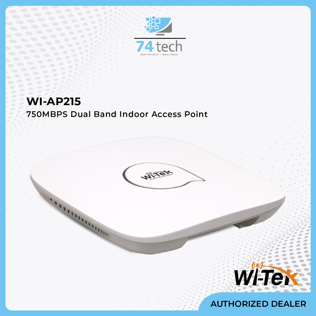 Witek WI-AP215 750MBPS Dual Band Indoor Access Point | Shopee Philippines