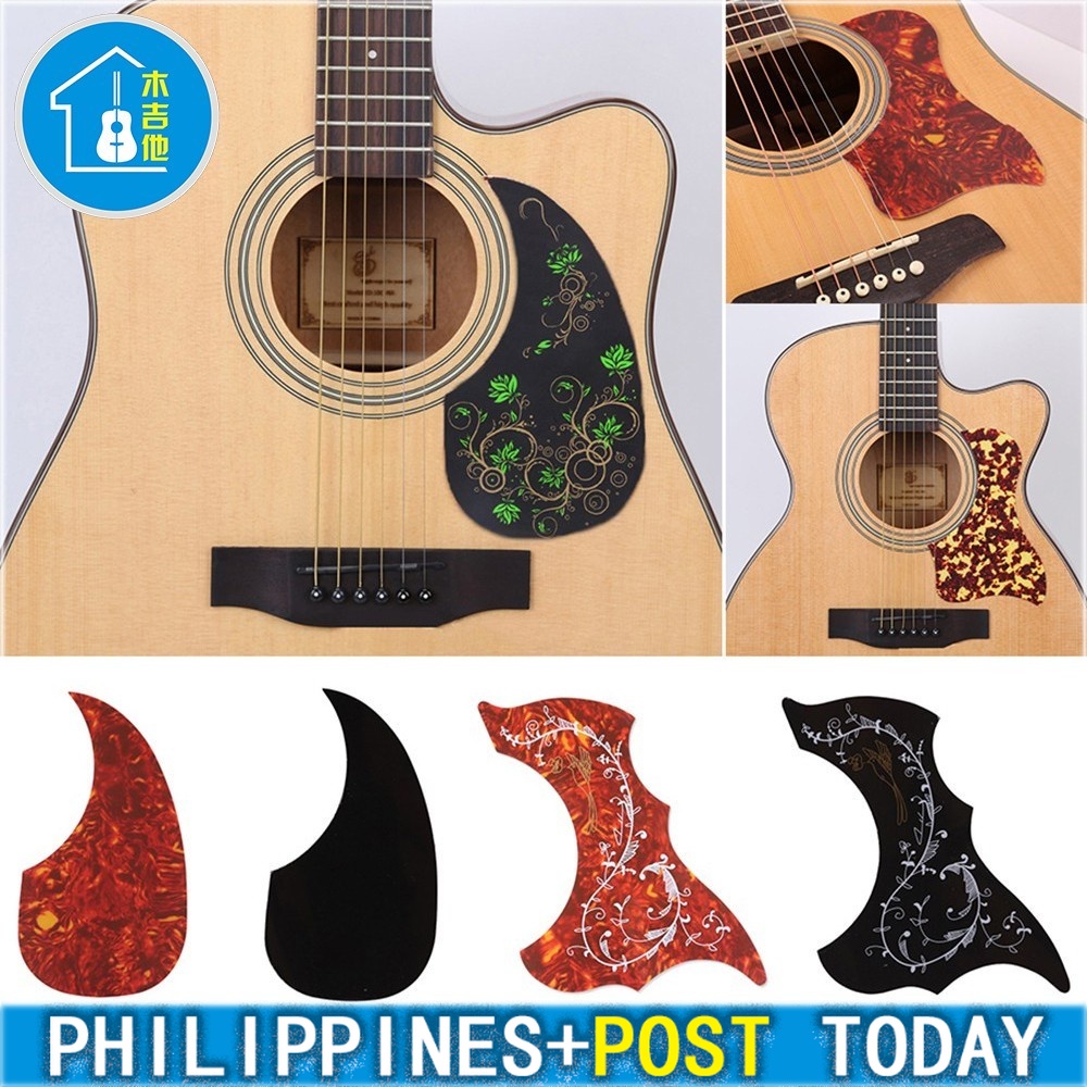 Professional Folk Acoustic Guitar Pickguard Sticker Top Quality Self ...
