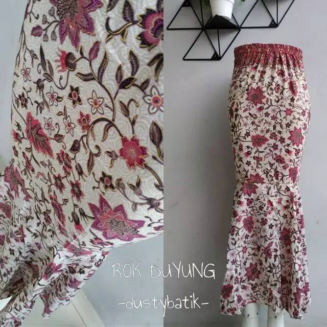 Batik mermaid skirt / batik mermaid skirt / modern batik skirt / kebaya ...